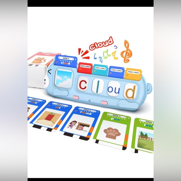 Accessories | Qutz Talking Phonics Flash Cards Mastering Numbers Letter ...